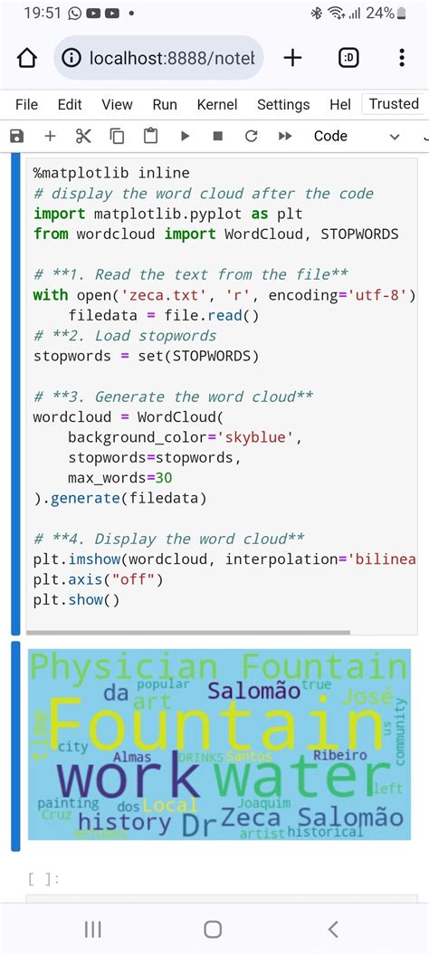 fabio batista dos santos on linkedin wordcloud textanalytics pythonprogramming dataanalysis…