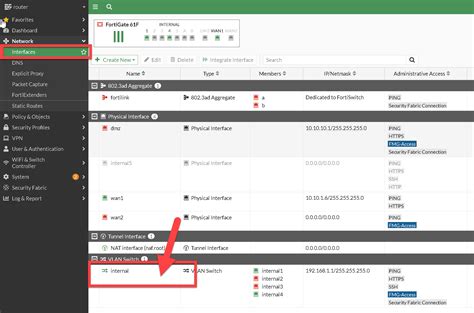 How To Setup SPAN Port Mirroring On Fortigate Artica Wiki