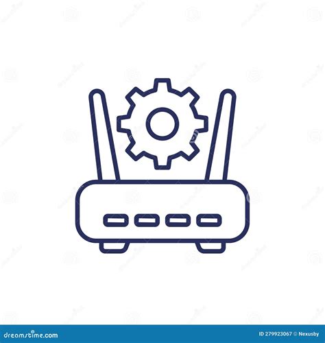 Router Modem Icon Or Logo Stock Image 143984131