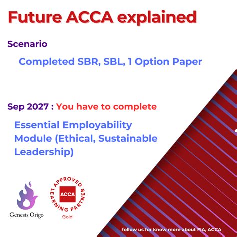 Future Acca Qualification 2027 Explained