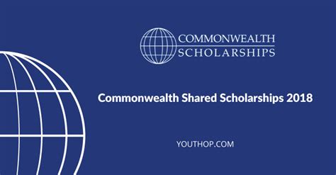 Commonwealth Shared Scholarships 2018 In Uk Youth Opportunities