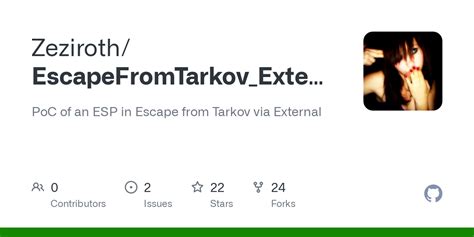 GitHub Zeziroth EscapeFromTarkov External ESP PoC Of An ESP In Escape From Tarkov Via External