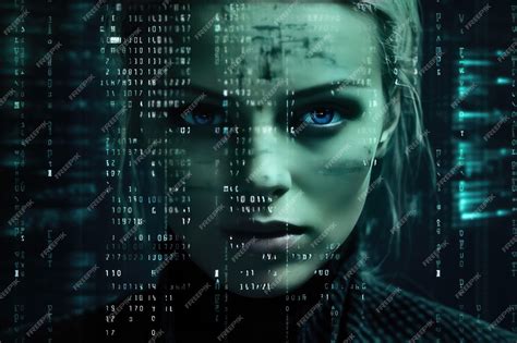 Premium Photo Digital Transformation Concept Binary Code Artificial Intelligence Generative Ai