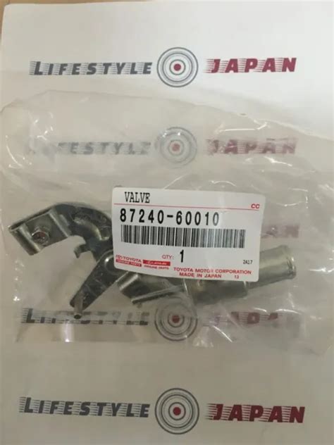 Genuine Toyota Heater Water Control Valve 87240 60010 Land Cruiser Fj40