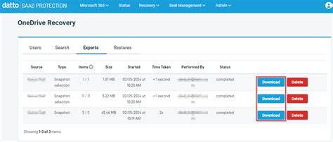 Downloaded File Formats