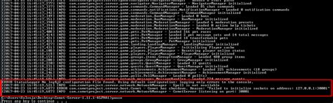 Comet Failed To Intialise NetworkManager RaGEZONE MMO Development
