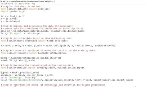 Internship Datascience Codsoft Task Janani Natarajan