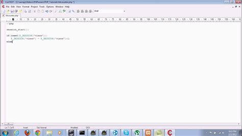 Php Tutorials How To Create A Hit Counter Youtube