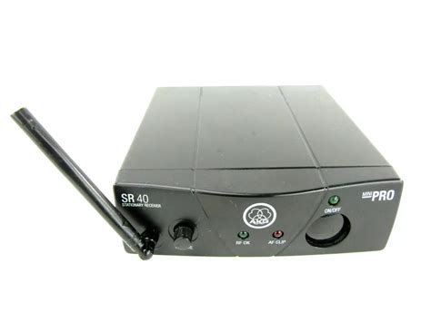 AKG SR 40 Mini Pro Stationary Receiver PT 40 Wireless