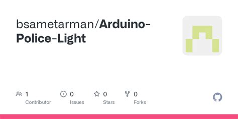 Github Bsametarman Arduino Police Light