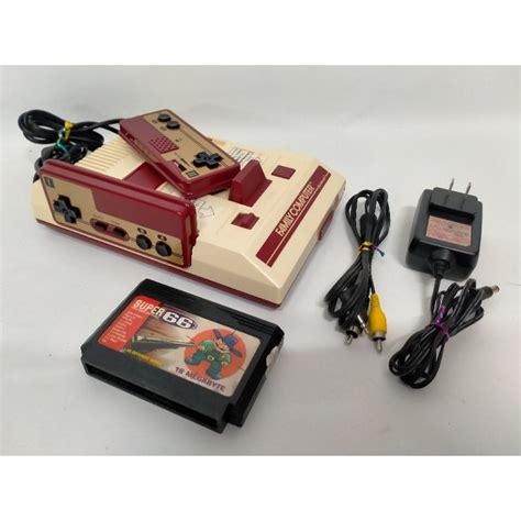 Famicom แท้ Japan แปลง Av แล้ว แบบ Custom พร้อม ตลับเกมรวมไม่ซ่ำ 66 เกม