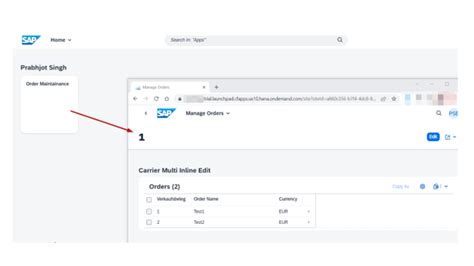 Table Maintenance Generator From Sap Rap Fiori Ui App
