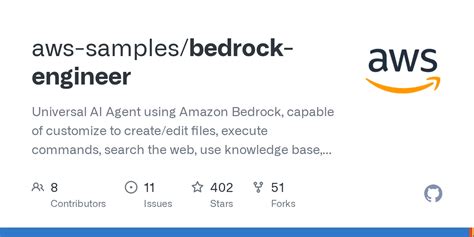 GitHub Aws Samples Bedrock Engineer Universal AI Agent Using Amazon Bedrock Capable Of