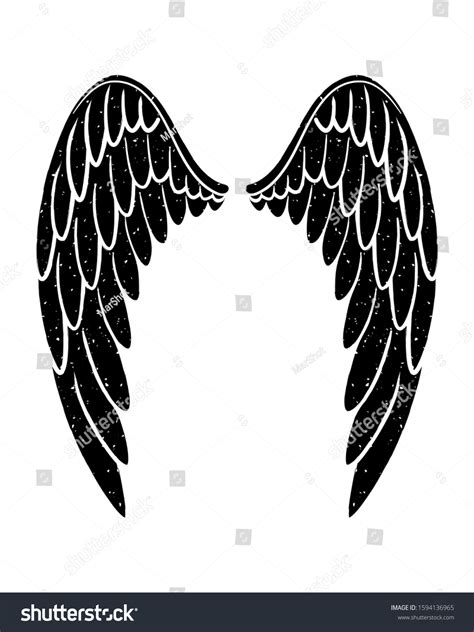 223 Angel Wings Clip Art Free Stock Vectors And Vector Art Shutterstock