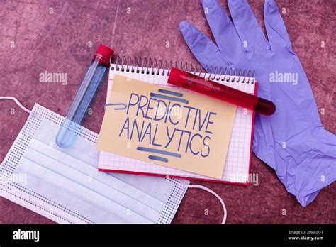 Handwriting Text Predictive Analytics Conceptual Photo Optimize