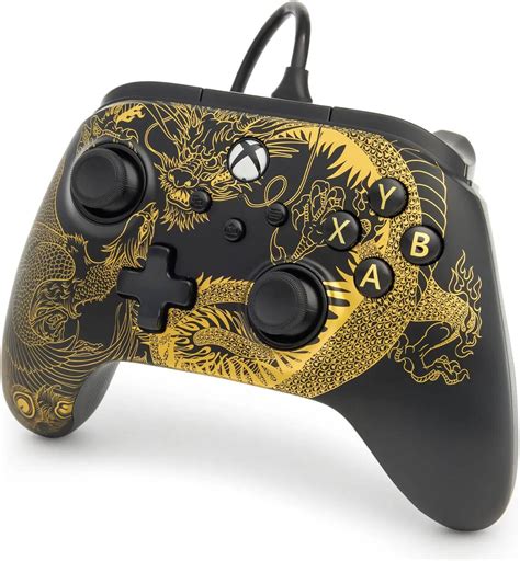 Powera Advantage Xbox Wired Controller Two Mappable Buttons 3 Way Trigger Locks Dual Rumble