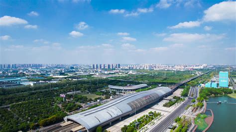 4k航拍常州地标建筑常州北站高铁站mp4格式视频下载正版视频编号4074309 摄图网