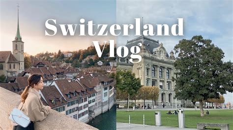 Vlog 스위스 일상 브이로그🇨🇭스위스 유학생 브이로그 친구랑 카페 투어☕ 스위스 쇼핑몰and 마트🛒 베른 올드타운 나들이
