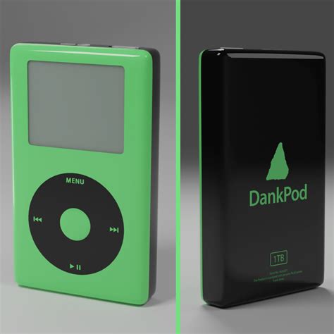 Custom Dankpods Ipod Design I Made In Blender R Dankpods