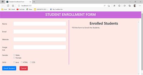 GitHub Itssupriyanaik LGMVIP Task Registration Form This Task Is Given By LetsGrowMore