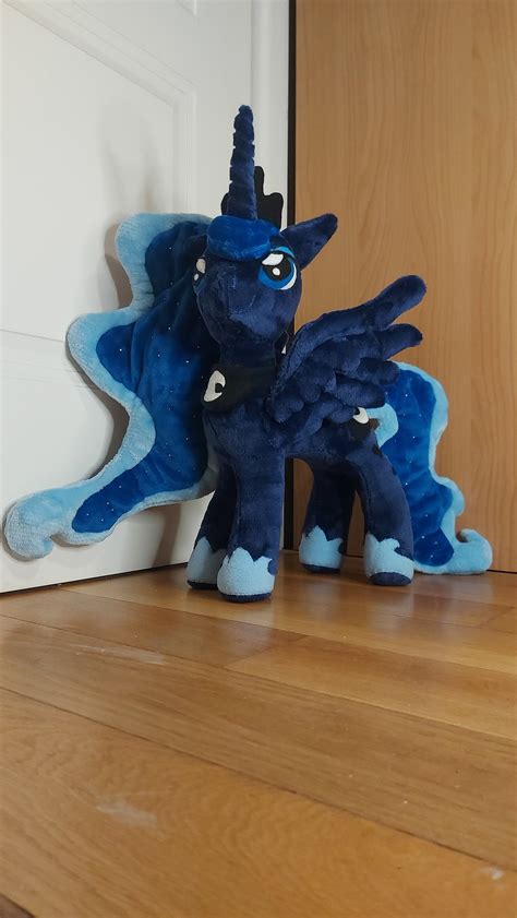 Princess Luna Pony Fan Art Plush Plushie Etsy