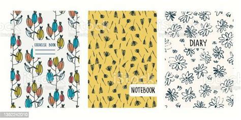 부두 Ditzy 스타일의 야생화가있는 매끄러운 패턴을 기반으로 페이지 템플릿을 다룹니다 헤더 격리 교체 가능 0명에 대한 스톡