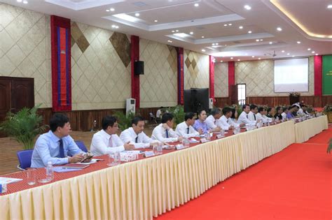 ខេត្តកំពត គៀនយ៉ាង រៀបចំកិច្ចប្រជុំ បូកសរុបលទ្ធផល នៃកិច្ចសហប្រតិបត្តិការ០៣ឆ្នាំ ២០១៩ ២០២១