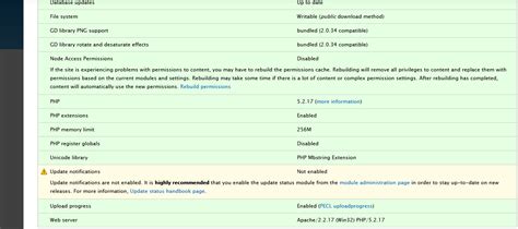Checking For Available Updates Drupal Org
