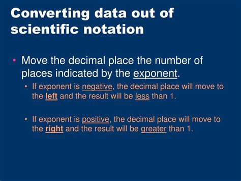 Ppt Scientific Notation And Dimensional Analysis Powerpoint