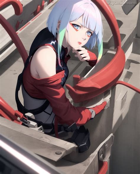Lucy From Cyberpunk Edgerunners Lucy Edgerunners Fanart Cyberpunk