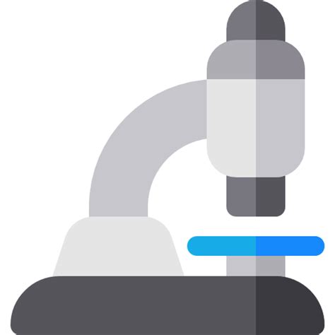 Microscope Basic Rounded Flat Icon