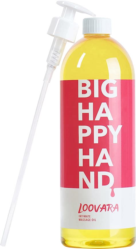 Amazonde Loovara Massageöl Liebes Öl Xxl 1000 Ml Big Happy Hand
