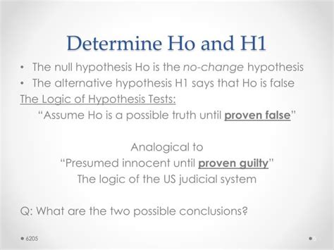 PPT Statistical Hypothesis Tests PowerPoint Presentation ID