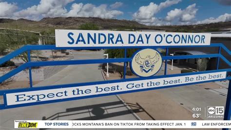 Sandra Day Oconnor High School Honors The Late Justice
