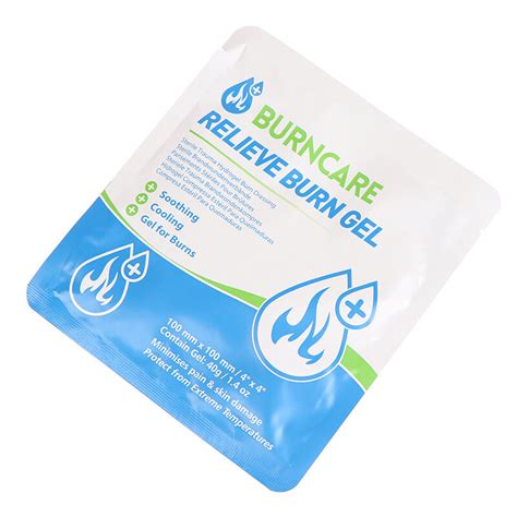 화상 치료용 붕대 패치 응급 처치 키트 응급 의료 하이드로겔 화상 젤 드레싱 완화 응급 처치 키트