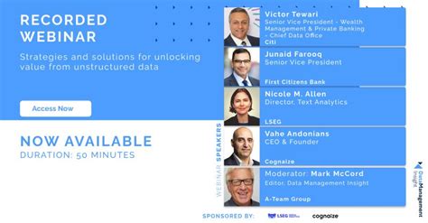 Unstructureddata Capitalmarkets Genai Data Datastrategies Data Management Insight From A