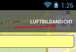 Android Mylocation Button Hidden Behind Transparent Action Bar How
