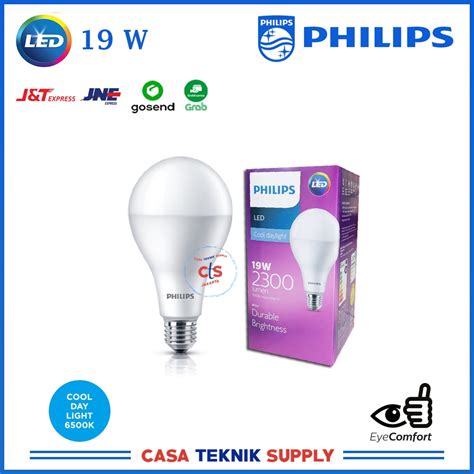 Jual Lampu Philips LED 19 Watt 19Watt 19 W 19W Putih Indonesia Shopee Indonesia