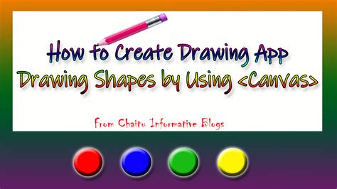Create Simple Canvas Drawing App By Using Html Css And Js