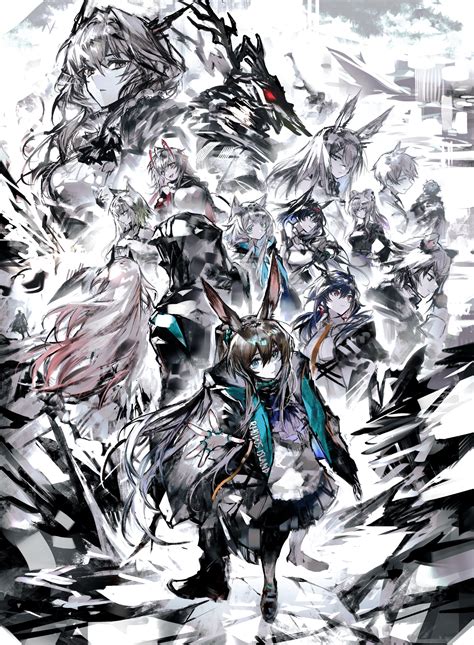 Amiya Doctor Ch En Kal Tsit W And More Arknights Drawn By