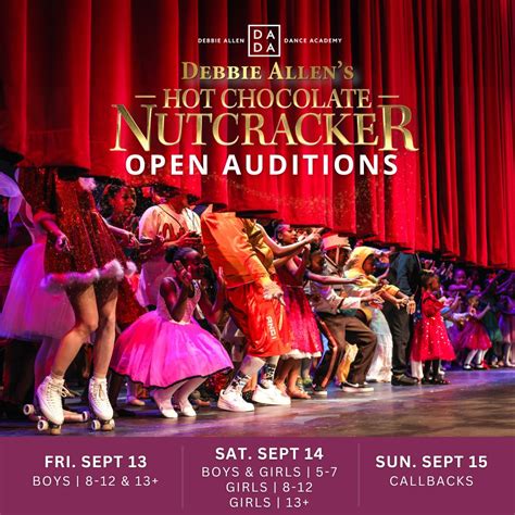 Sherrie Da Burrell On Linkedin Open Auditions For Hot Chocolate Nutcracker
