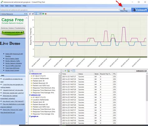 How To Monitor Computers With Multiple Pings At The Same Time With The Colasoft Ping Tool Itigic