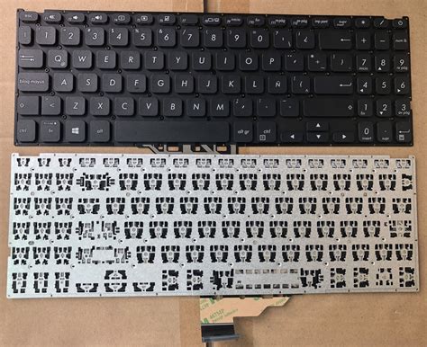 Asus Vivobook X512 X512fa X512da X512ua X512ub Keyboard Spanish Black Color Spanishkeyboardstore