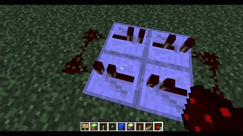 Minecraft Redstone How To Make A Clock Timer V2 Youtube