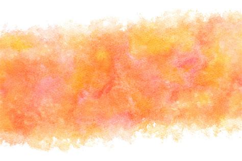 파스텔 컬러 오렌지 웨이브 추상적 인 자연 수채화 핸드 페인트 배경 벡터 일러스트레이션 배경 주제에 대한 스톡 벡터 아트 및 기타 이미지 배경 주제 추상적인 가을