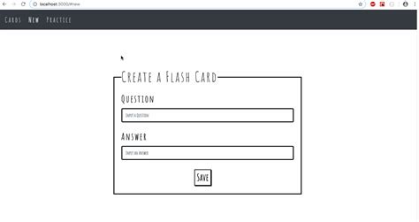 GitHub Devinleejones React Flash Cards A React Js Flash Card Application For People Who Learn