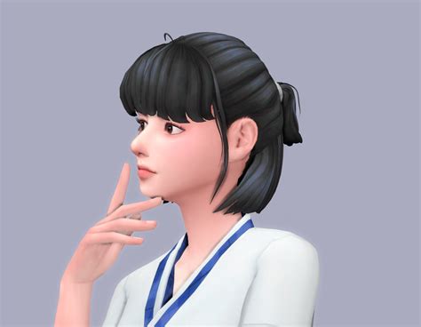 Simna Onyu Hair The Sims 4 Create A Sim Curseforge