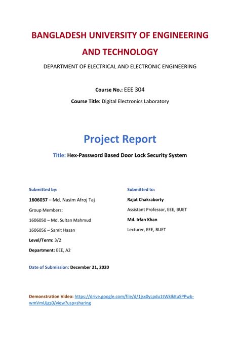 Pdf Hex Password Based Lock Security System