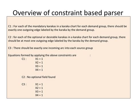 Ppt Constraint Based Dependency Telugu Parser Powerpoint Presentation Id4732441
