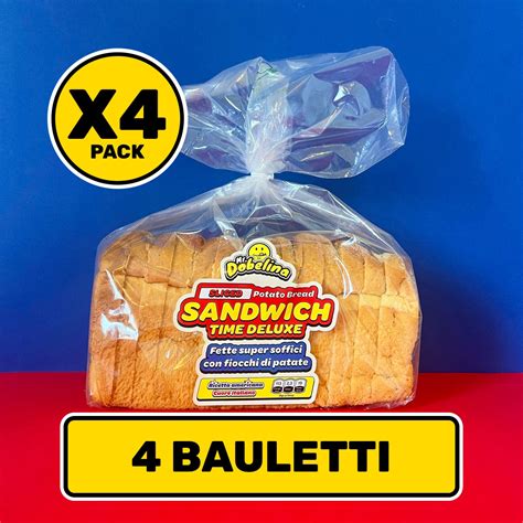 Mrdobelina Pane In Cassetta Classic • 500gr 🍔 Mr Dobelina Buns